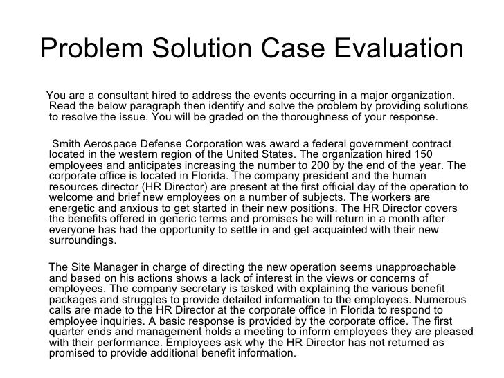 Identifying and Solving Personnel Issues