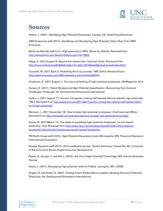 Identifying High-Potential Talent in the Workplace | PDF