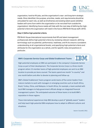 Identifying High-Potential Talent in the Workplace | PDF