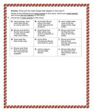 Identifying Literary Elements Worksheets | PDF