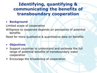 Identifying, quantifying and communicating the benefits of ...