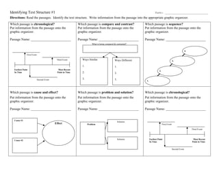 Identifying text-structure-1 | PDF