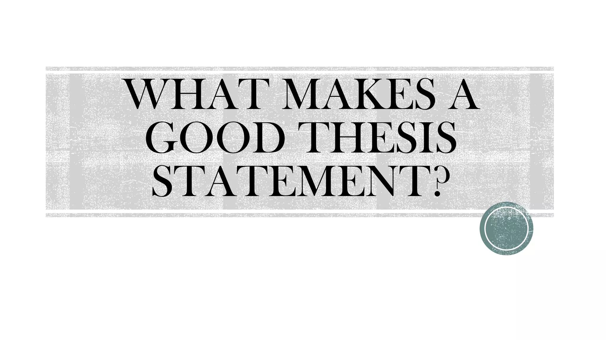 Identifying Thesis Statement And Outlining Reading Texts Pdf