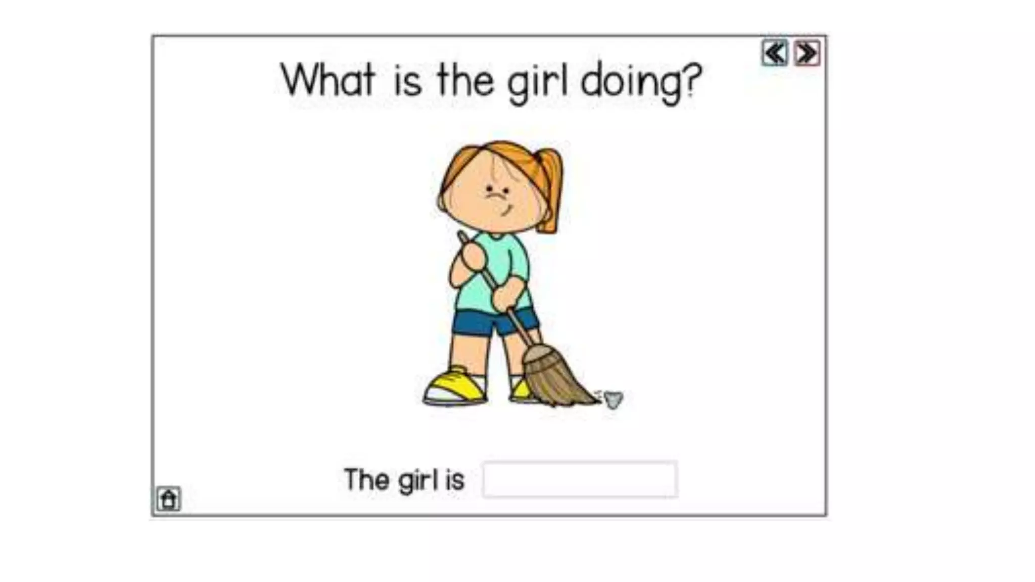 Identifying Action Words | PPTX