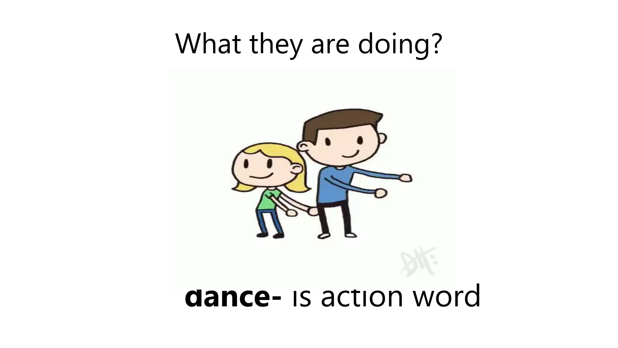 Identifying Action Words | PPTX