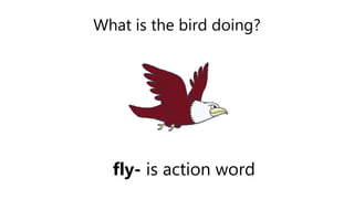 Identifying Action Words | PPTX