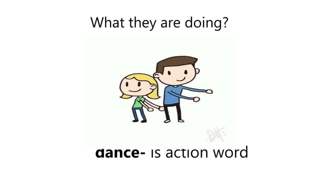 Identifying Action Words | PPTX