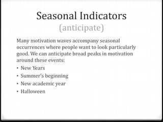 Identifying Activity Motivation Waves | PPTX