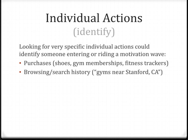 Identifying Activity Motivation Waves | PPTX