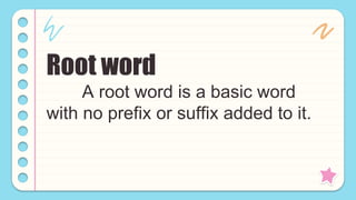 IDENTIFYING AFFIXES ,SUUFIX, AND PREFIX.pptx