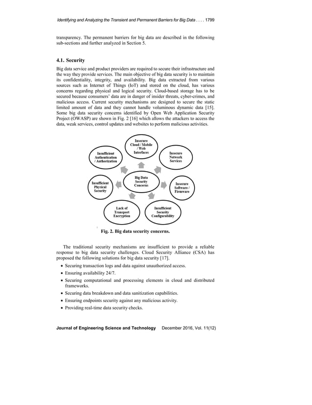 Identifying and analyzing the transient and permanent barriers for big data | PDF