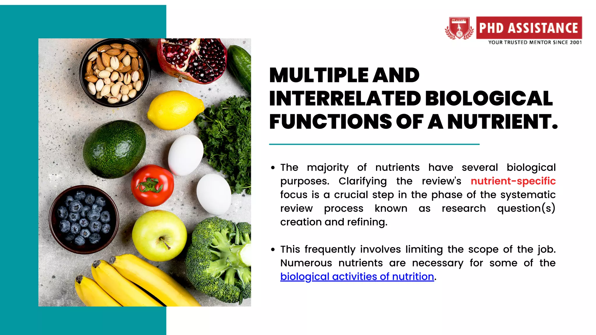 Identifying and Formulating the Research Problem in Food and Nutrition ...