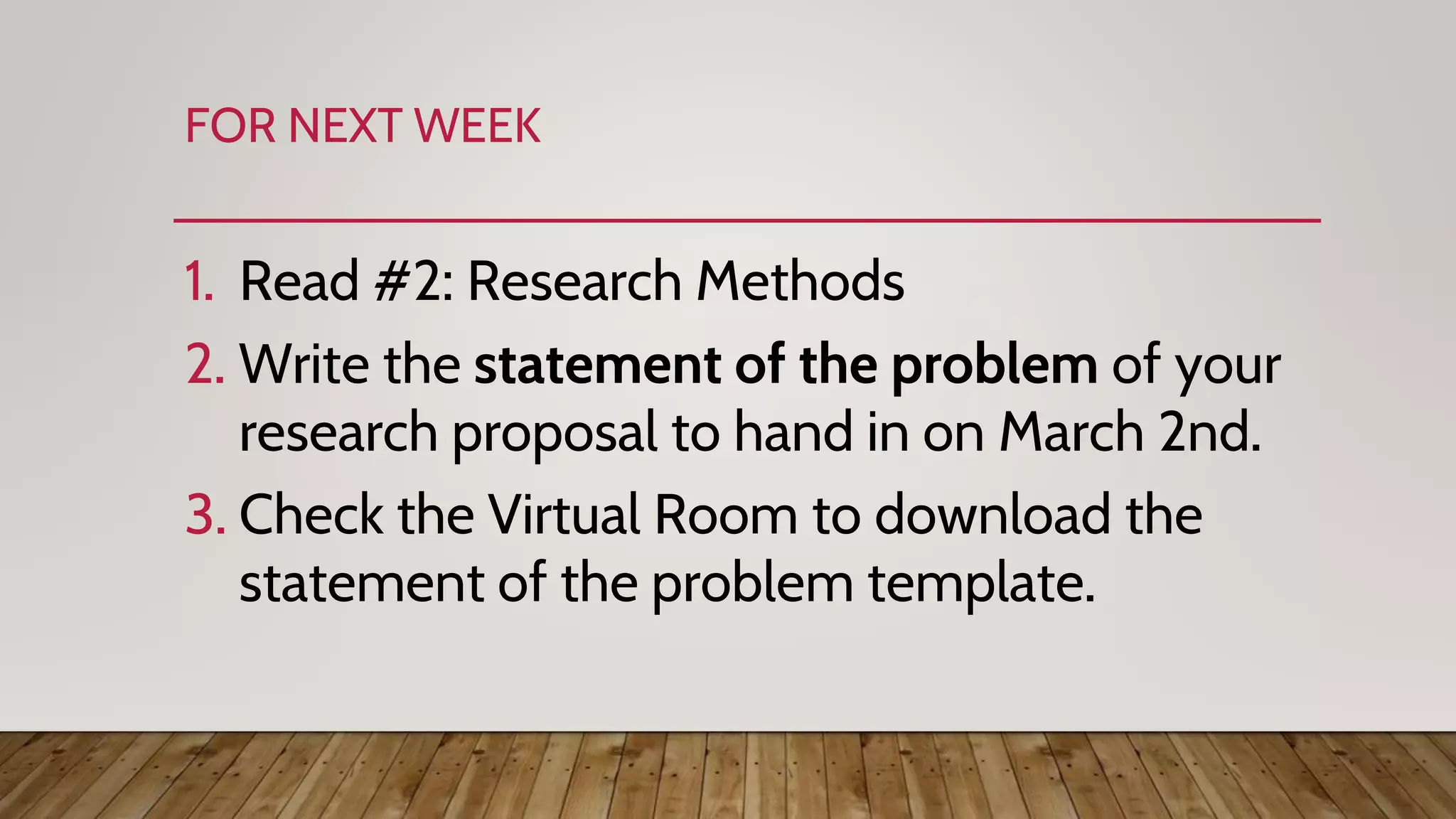 Identifying a research problem.week 2 | PPTX | Educational Assessment ...