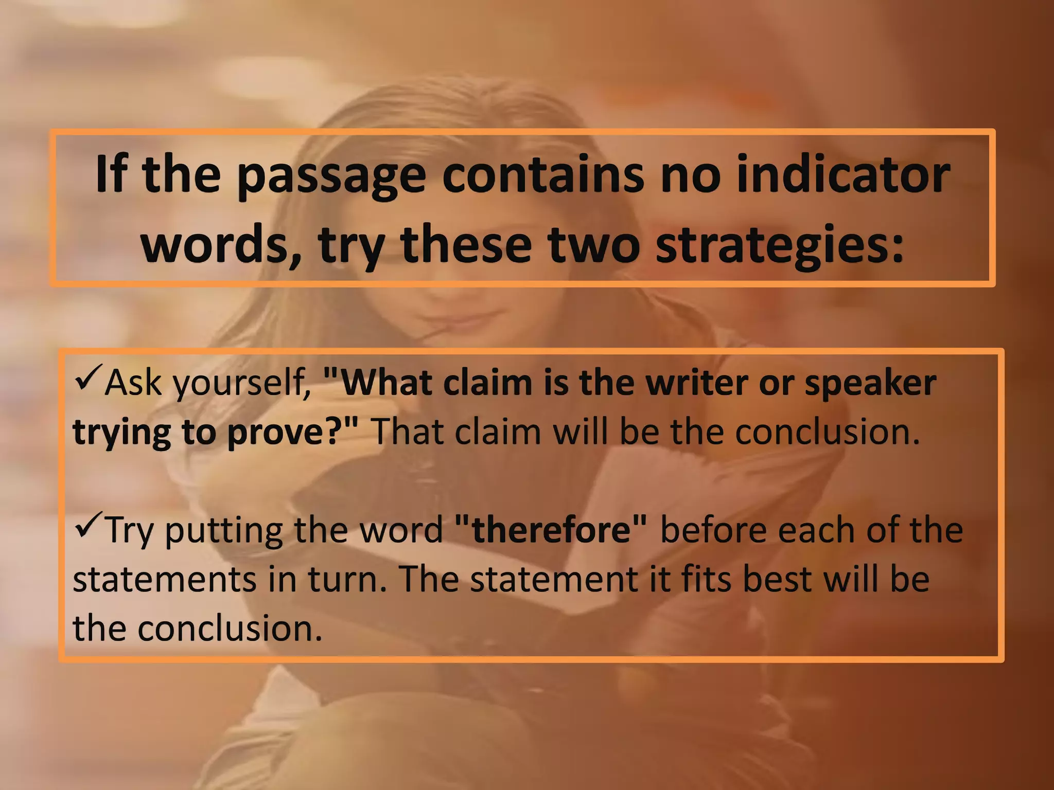 Identifying arguments | PPTX