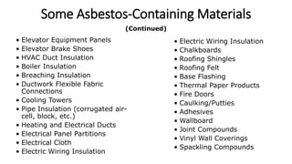 Identifying Asbestos.pptx