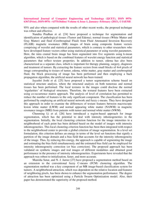 Identifying brain tumour from mri image using modified fcm and support | PDF