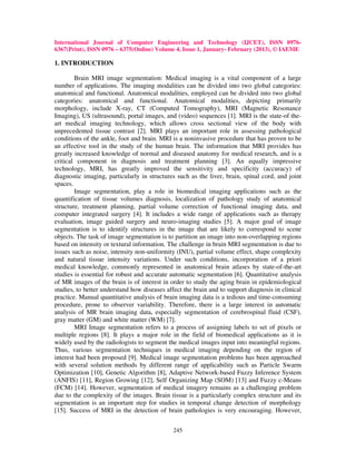 Identifying brain tumour from mri image using modified fcm and support | PDF