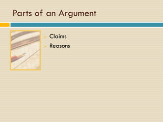 Identifying claims | PPTX