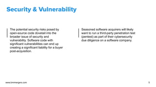 Identifying Code Risks in Software M&A | PPT