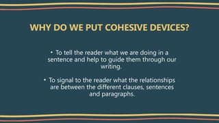 IDENTIFYING COHESIVE DEVICES FOR ENGLISH LANGUAGE WRITING.pptx