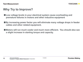Identifying & correcting poor power factor | PPT