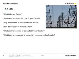 Identifying & correcting poor power factor | PPT