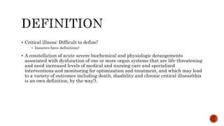 Identifying critical illness | PPTX