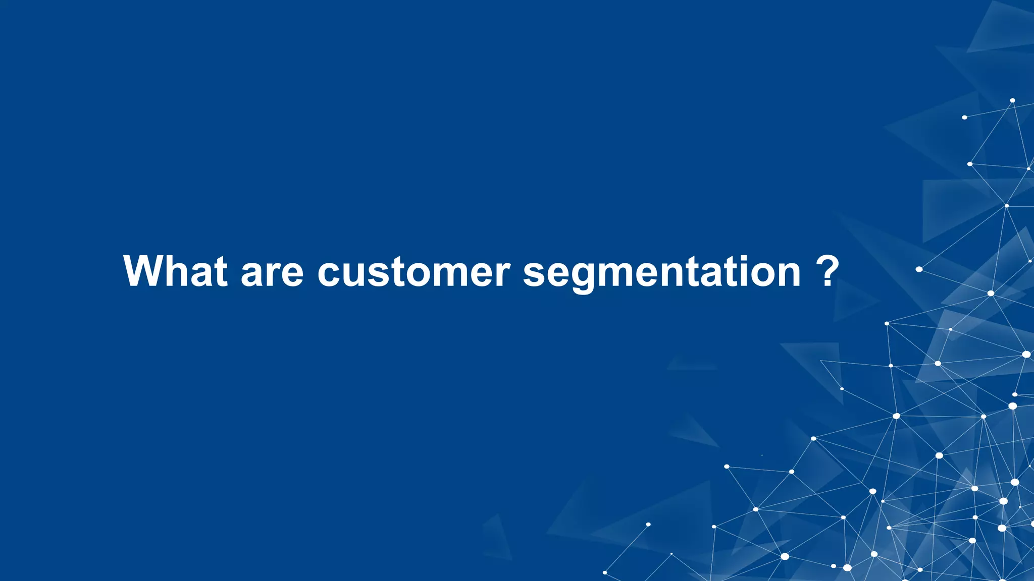 Identifying customer segments using machine learning | PDF