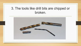 IDENTIFYING DEFECTIVE TOOLS.pptx | Woodworking | Arts and Crafts