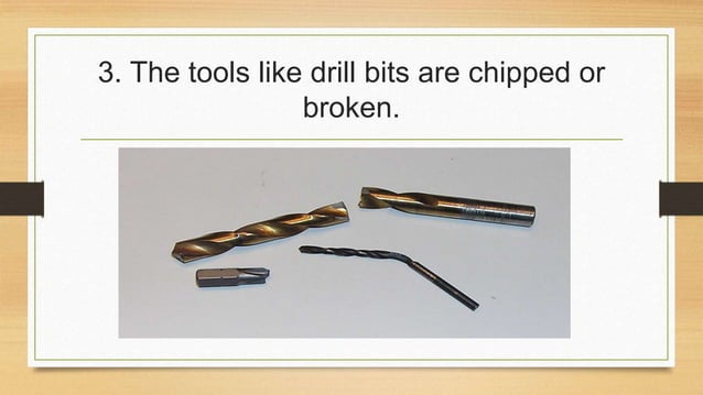 IDENTIFYING DEFECTIVE TOOLS.pptx | Woodworking | Arts and Crafts