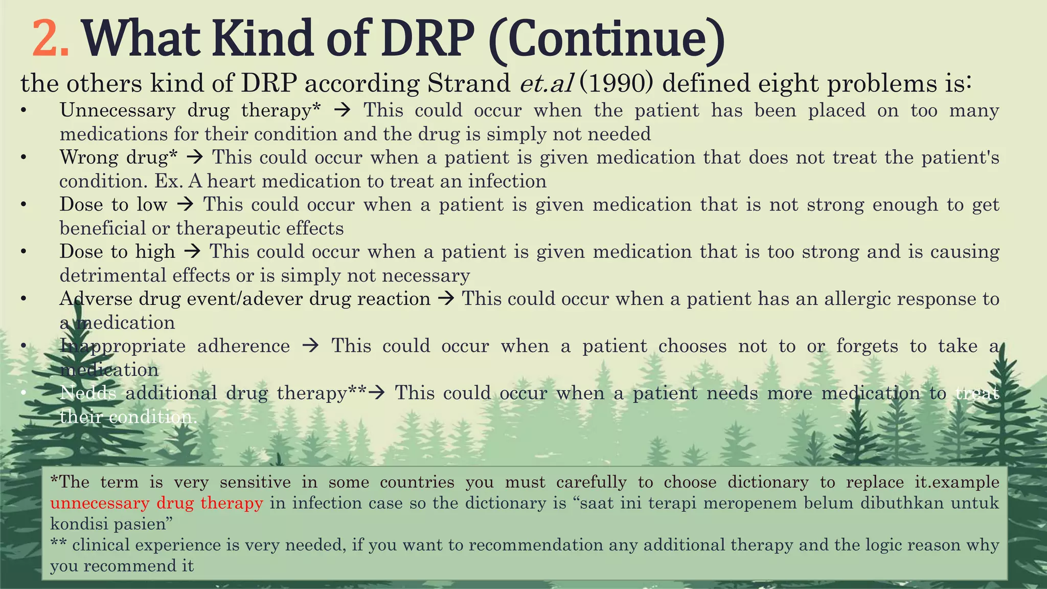 Identifying DRP's In Community Pharmacy Setting | PPTX