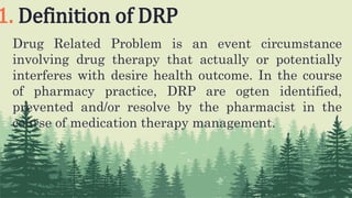 Identifying DRP's In Community Pharmacy Setting | PPTX
