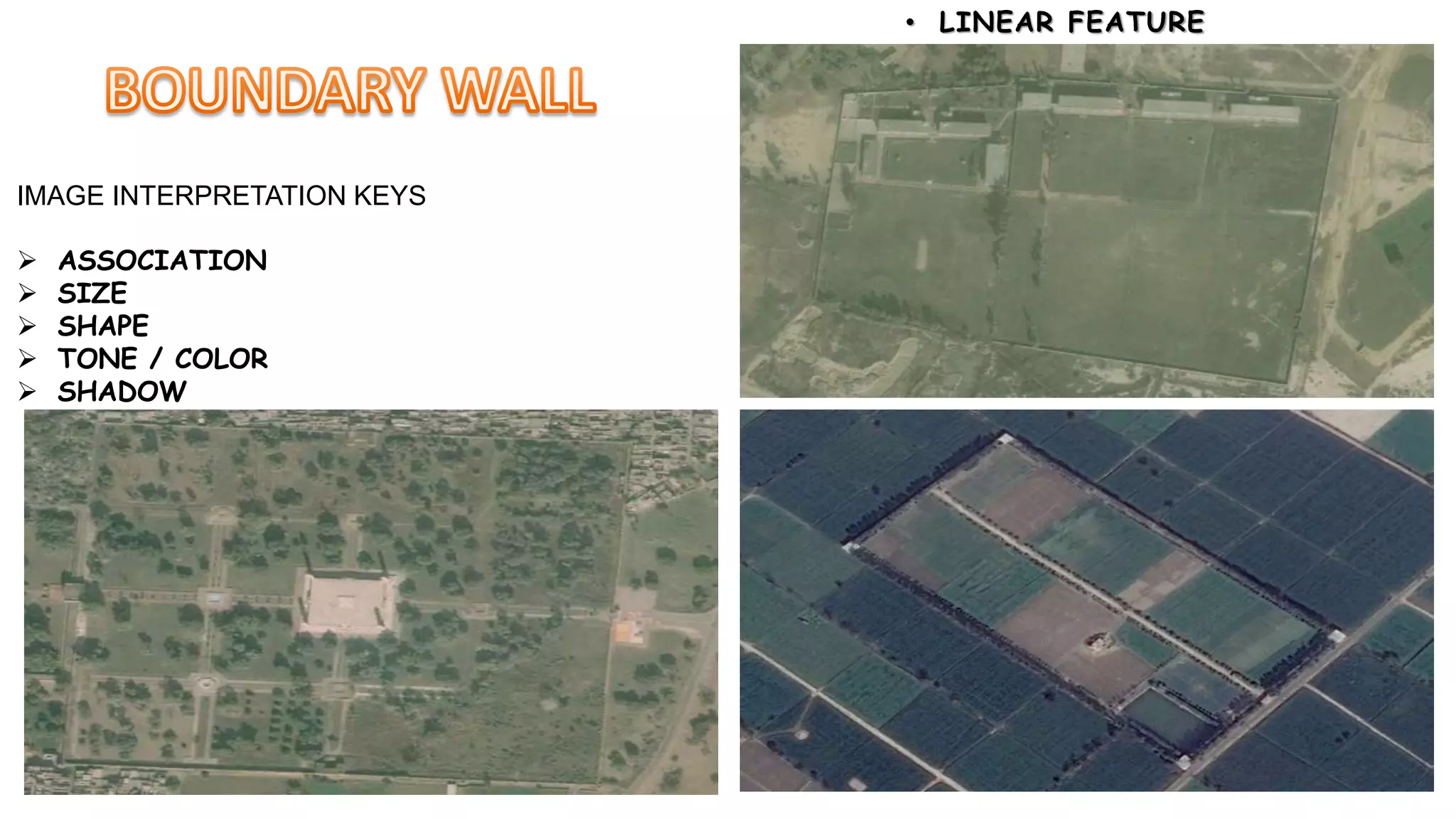 Identifying earth surface features of pakistan google earth using Image ...