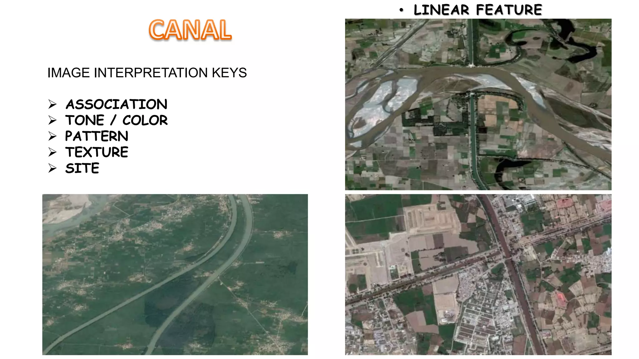 Identifying earth surface features of pakistan google earth using Image ...