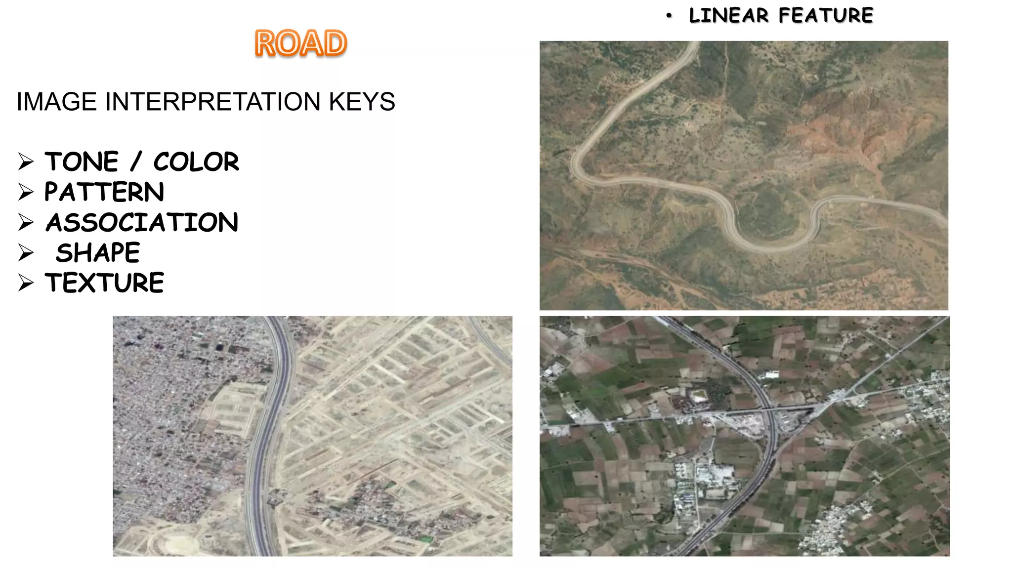 Identifying earth surface features of pakistan google earth using Image ...