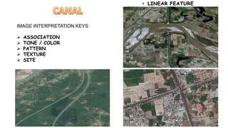 Identifying earth surface features of pakistan google earth using Image ...