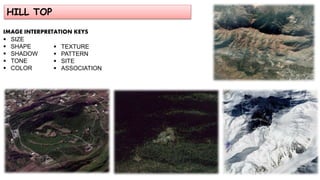 Identifying earth surface features of pakistan google earth using Image ...