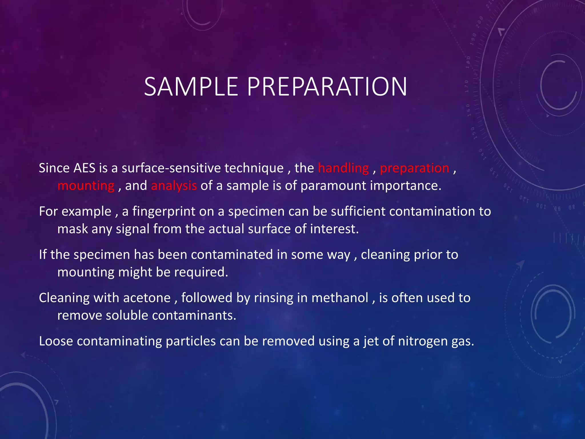 Identifying elements by the peaks in auger electron spectroscopy | PPTX