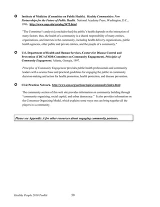 Identifying & engaging community partners | PDF
