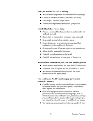 Identifying & engaging community partners | PDF | Eldercare | Family ...