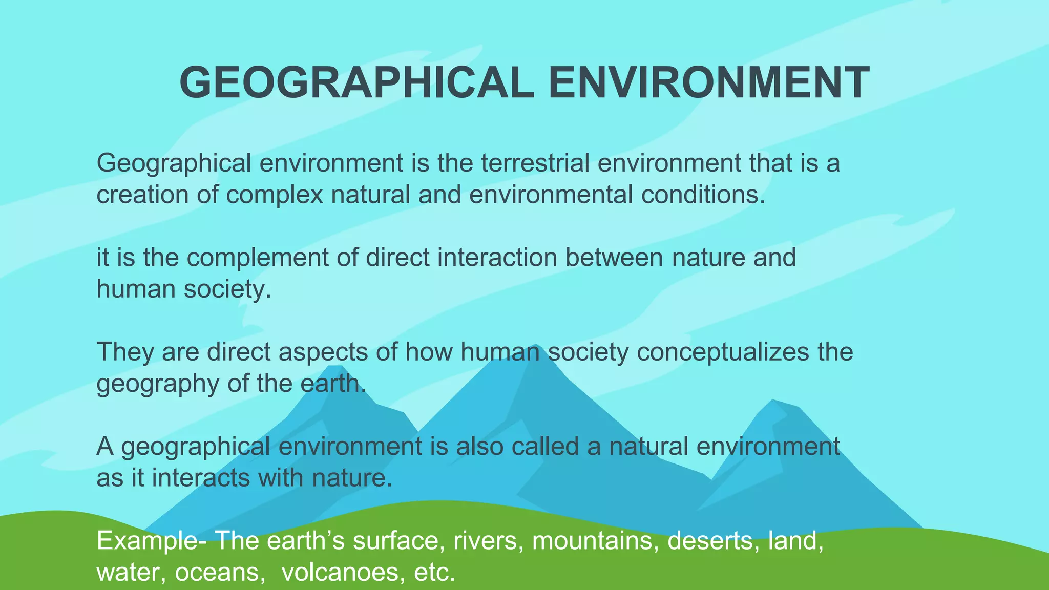 Identifying & Evaluating environmental resources and how to design an ... Identifying & Evaluating environmental resources and how to design an ...