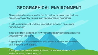 Identifying & Evaluating environmental resources and how to design an ...