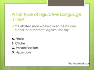 Identifying figurative language | PPTX