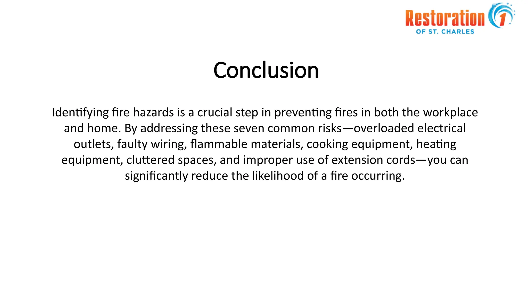 Identifying Fire Hazards: 7 Common Risks in the Workplace and Home | PPTX