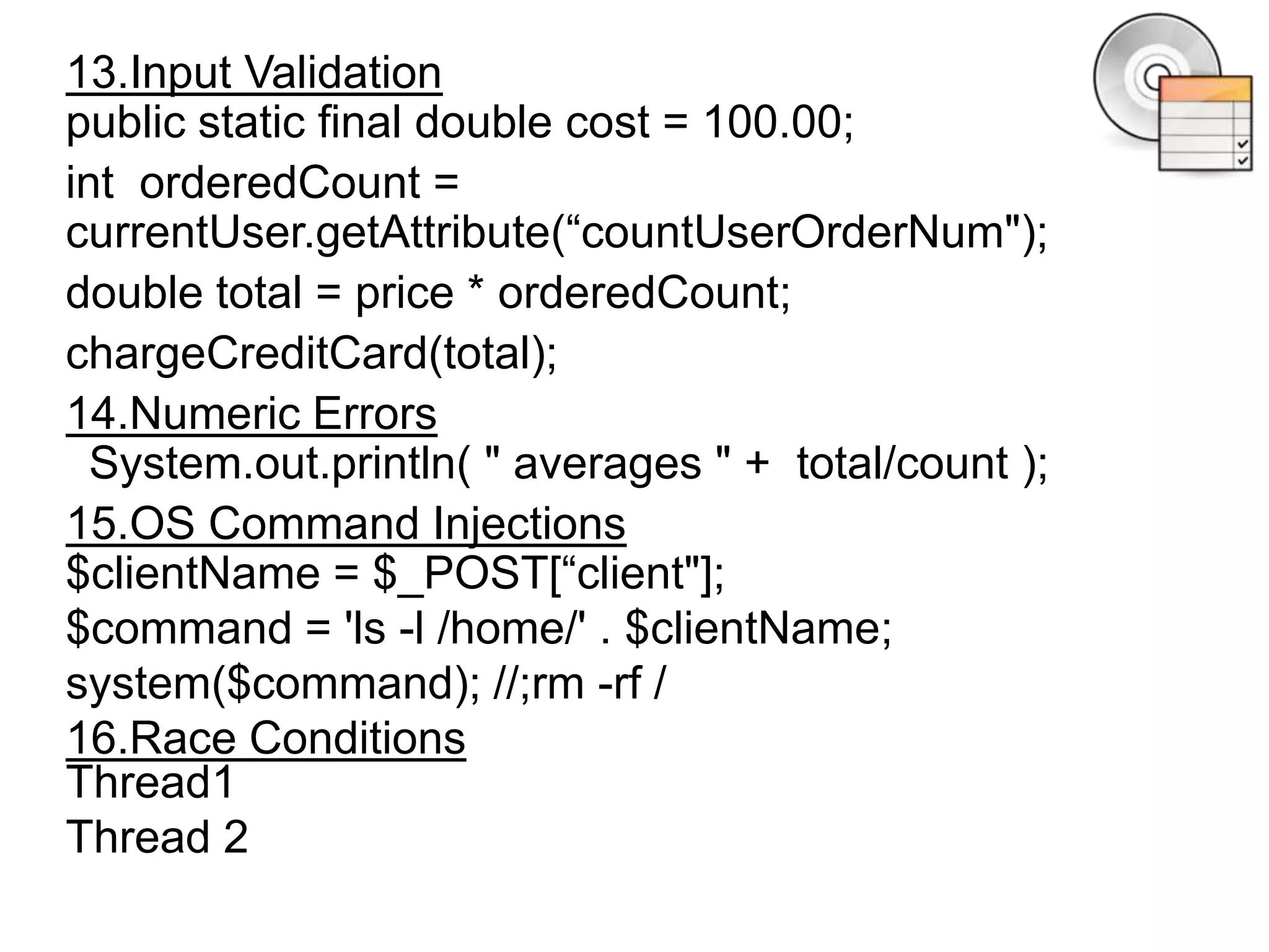 Identifying And Fixing The Most Common Software Vulnerabilities Pptx