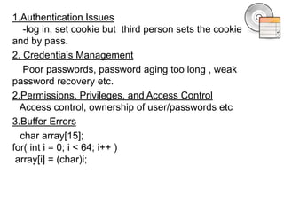 Identifying & fixing the most common software vulnerabilities | PPTX