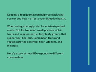 Identifying foods that have a detrimental effect on IBD.pptx