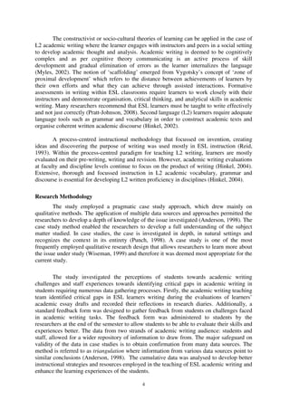 Identifying gaps in academic writing of esl students | PDF