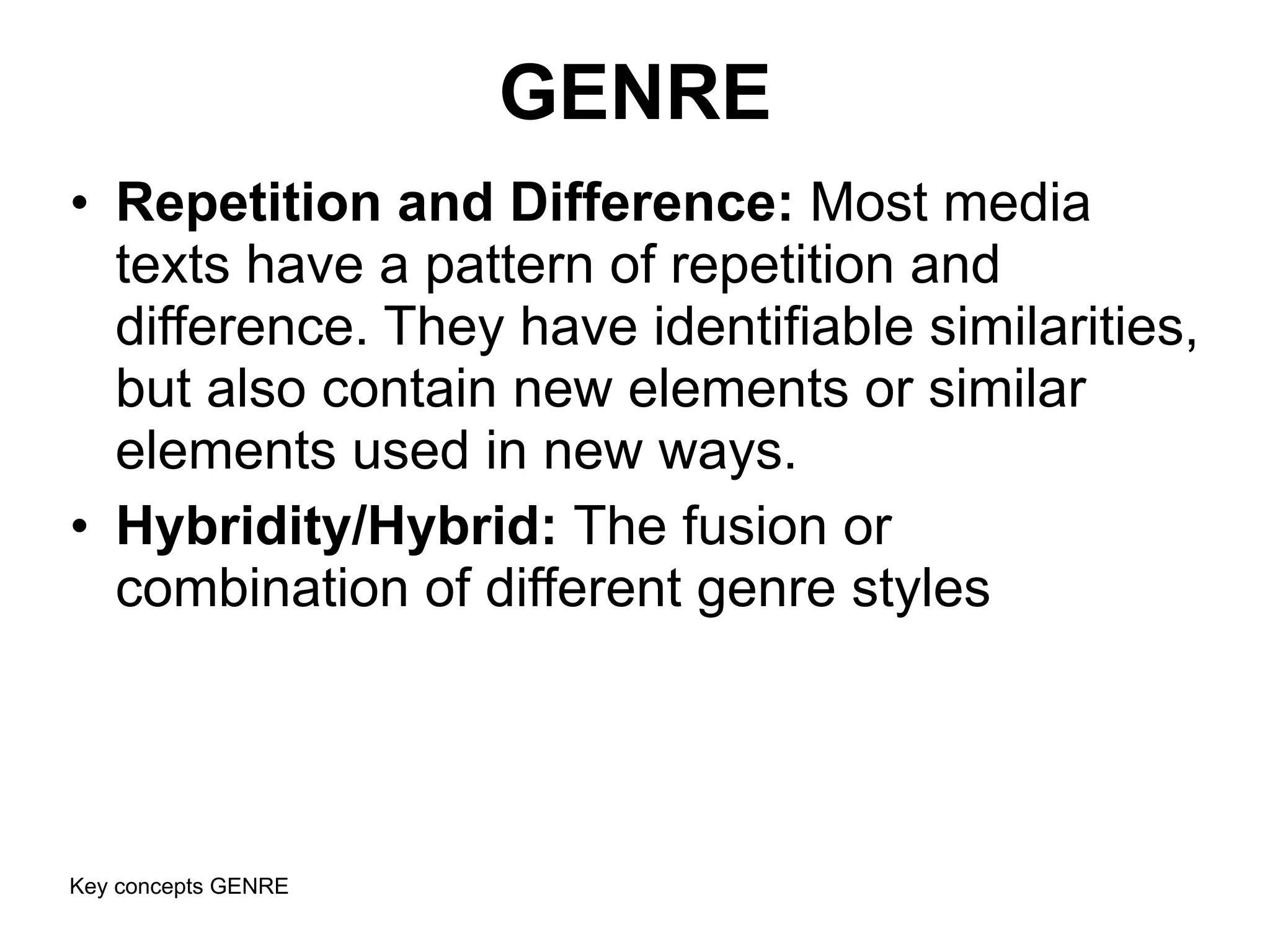 Identifying film genre | PPT