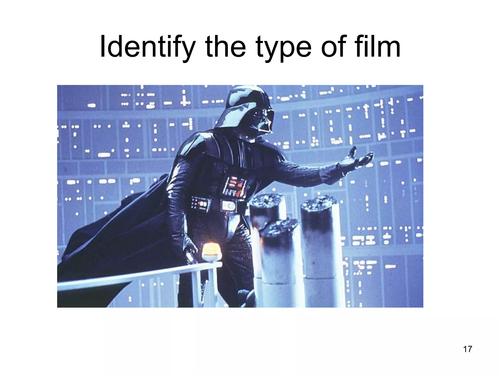 Identifying film genre | PPT